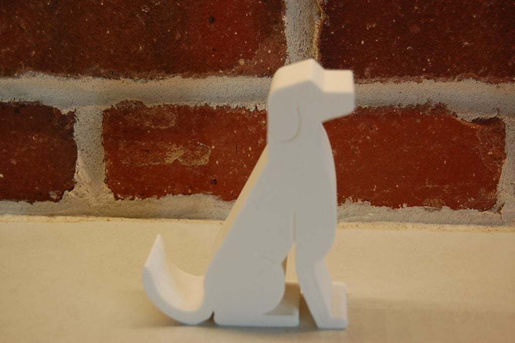 🐕 Dog Phone Stand・Free STL File for ・Cults